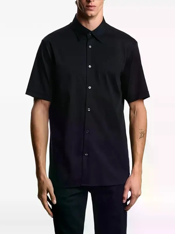 Emporio Armani Button-up Short-sleeve Shirt
