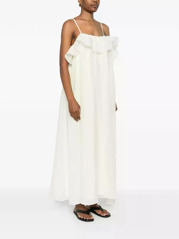 ELEH Ruffled Midi Dress