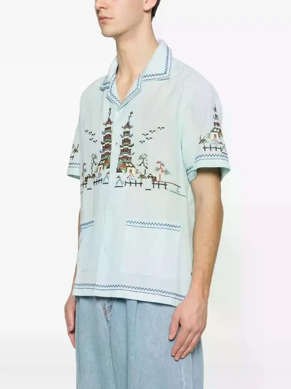 BAZISZT Embroidered Shirt