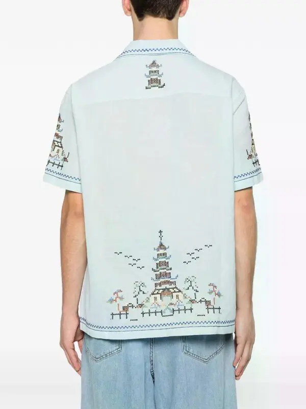 BAZISZT Embroidered Shirt