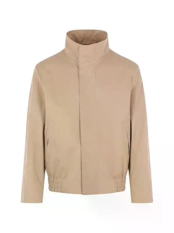 LARDINI High-collar Bomber Jacket