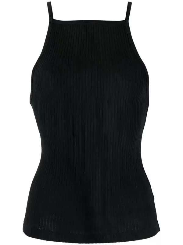 AGOLDE Square-neck Tank Top - Black