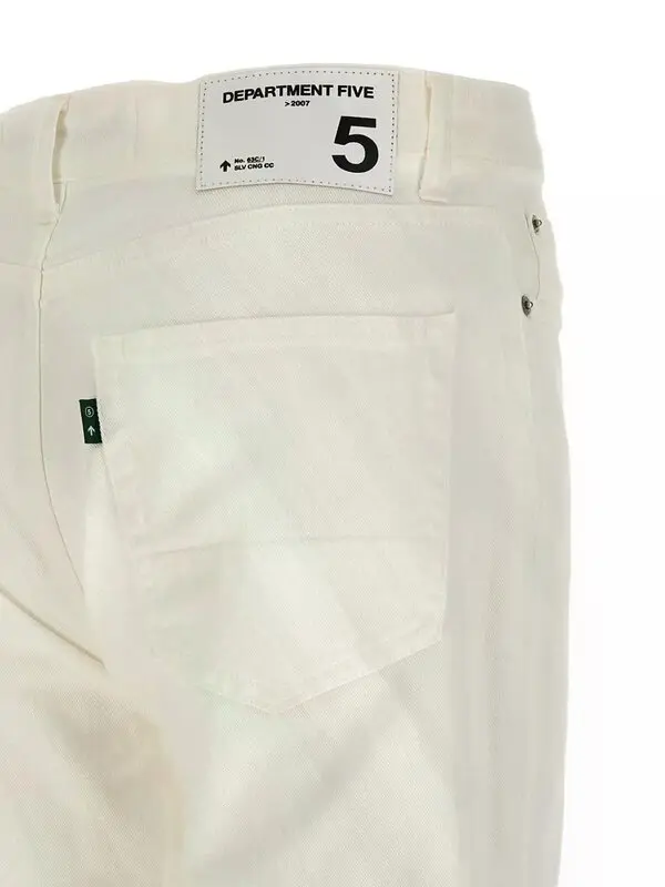 DEPARTMENT 5 Garment-dyed Straight Jeans