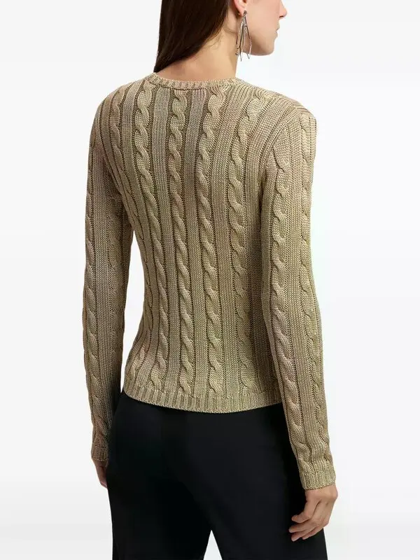Ralph Lauren Cable-knit Crew-neck Sweater