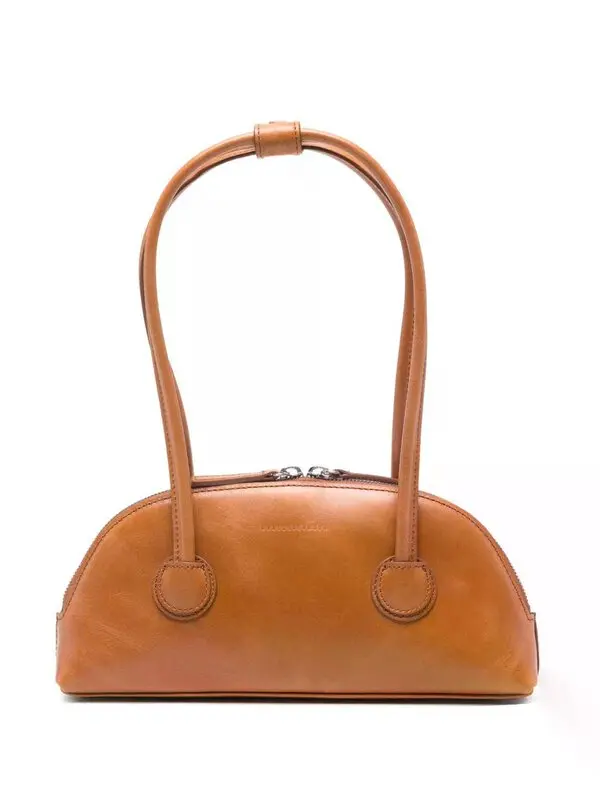 MARGESHERWOOD Top Handle Shoulder Bag - Brown