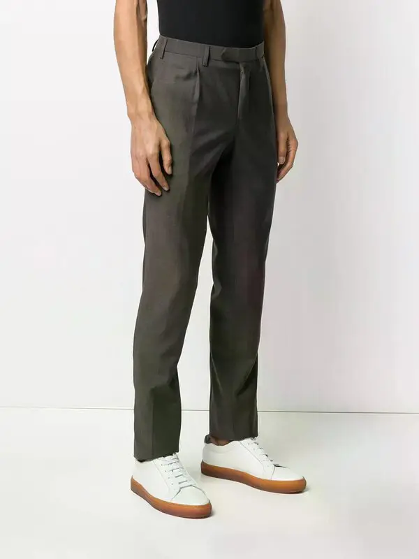 DELL'OGLIO Slim-fit Tailored Trousers