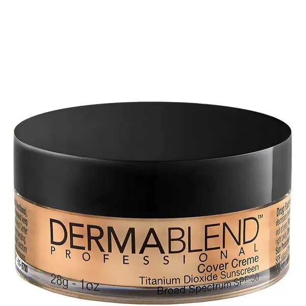 DERMABLEND Cover Crème Full Coverage Foundation Spf 30 - 30 Warm - Yellow Beige