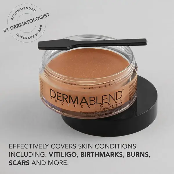 DERMABLEND Cover Crème Full Coverage Foundation Spf 30 - 65 Warm - Golden Bronze