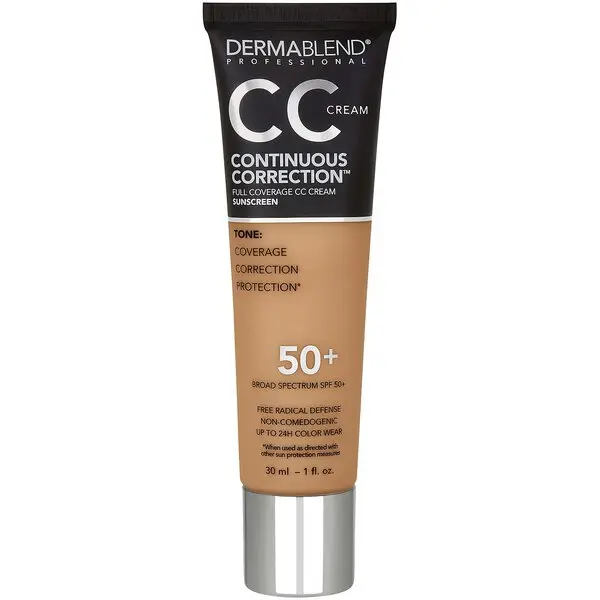 DERMABLEND Continuous Correction Tone-evening Spf50+ Cc Cream 1 Fl. Oz - 45n Med To Tan