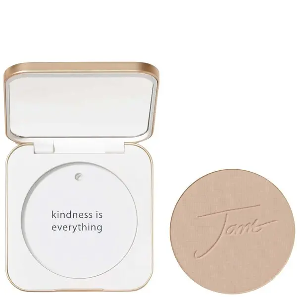 Jane Iredale Refillable White Compact And Purepressed Base Mineral Foundation Spf 20/15 - Honey Bronze