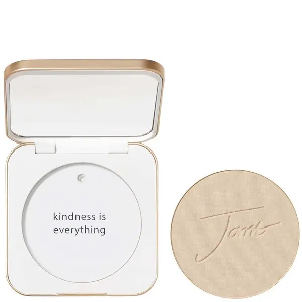 Jane Iredale Refillable White Compact And Purepressed Base Mineral Foundation Spf 20/15 - Natural