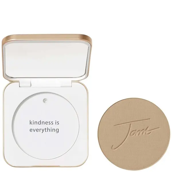 Jane Iredale Refillable White Compact And Purepressed Base Mineral Foundation Spf 20/15 - Riviera