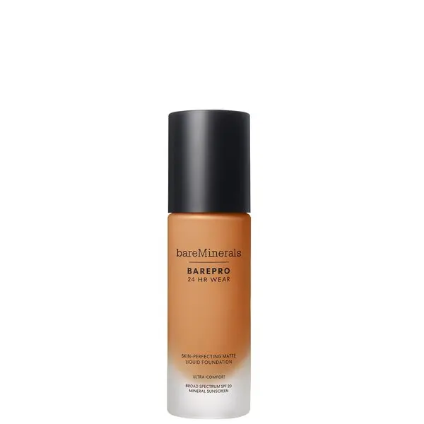 BAREMINERALS Barepro 24 Hour Matte Liquid Foundation Mineral Spf 20 - Med. Deep 43 Neutral