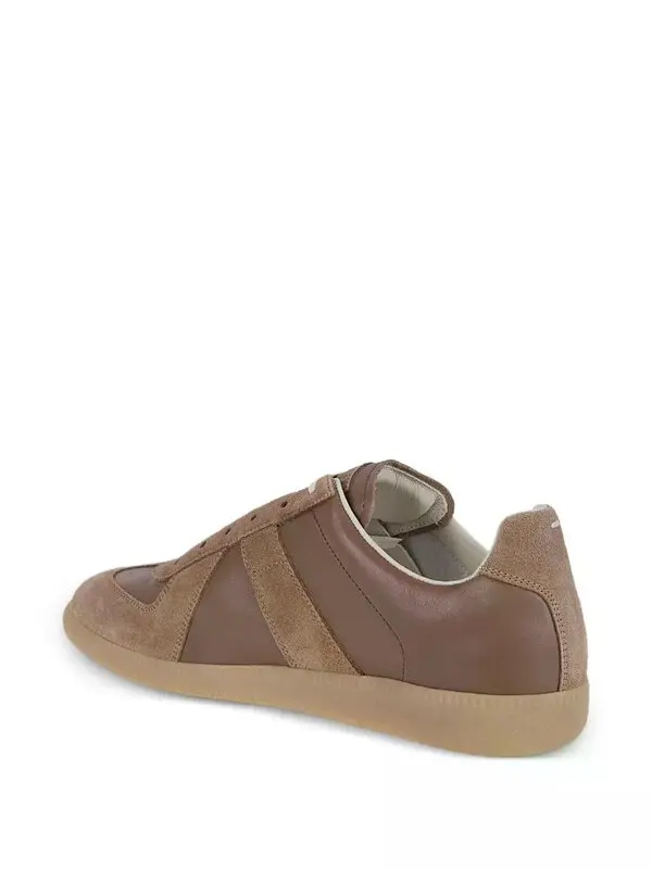MAISON MARGIELA Replica Panelled Leather Sneakers