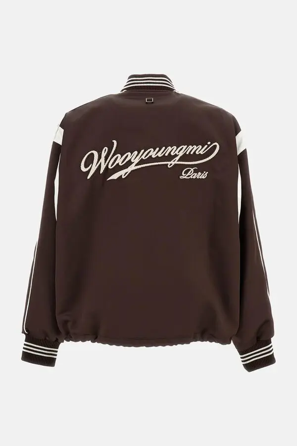 WOOYOUNGMI Baseball Jacket - Brown