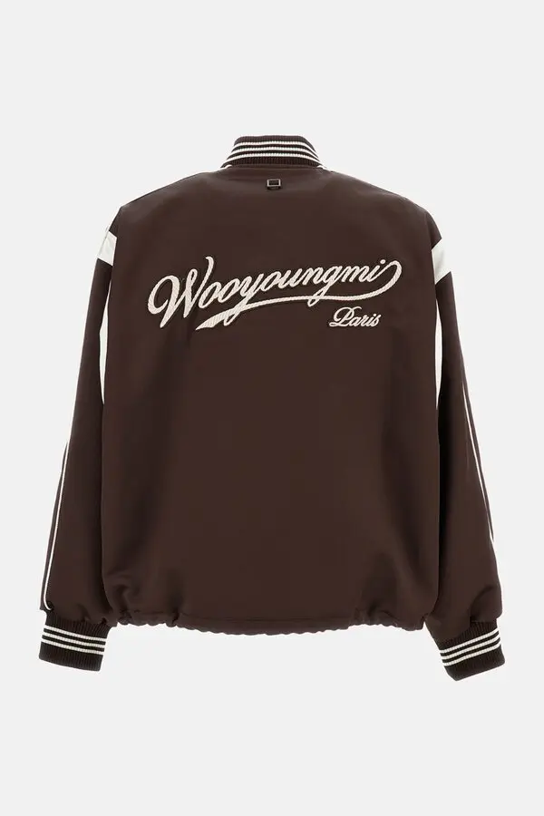 WOOYOUNGMI Baseball Jacket - Marrone