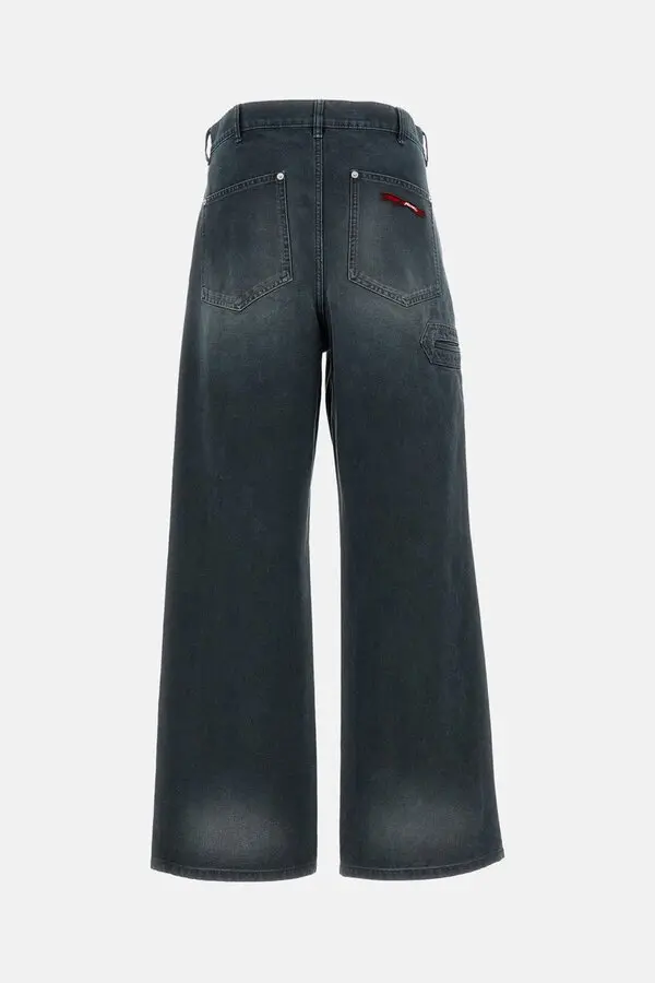 Marni Canvas Trousers - Blue