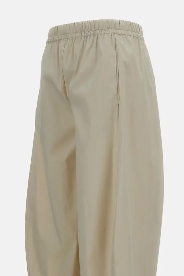 M.S.M. MILANO Wide Leg Cropped Trousers
