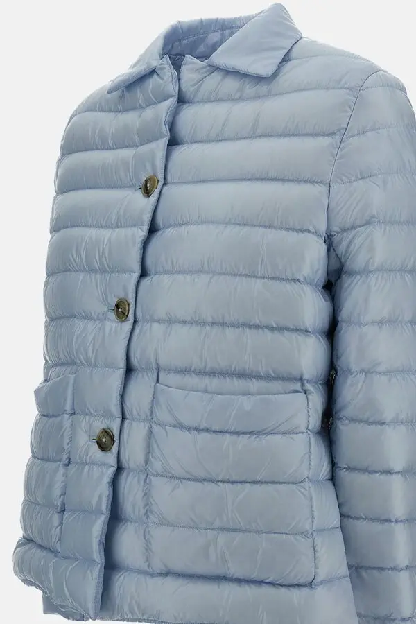 Herno Quilted Down Jacket - Sky Blue