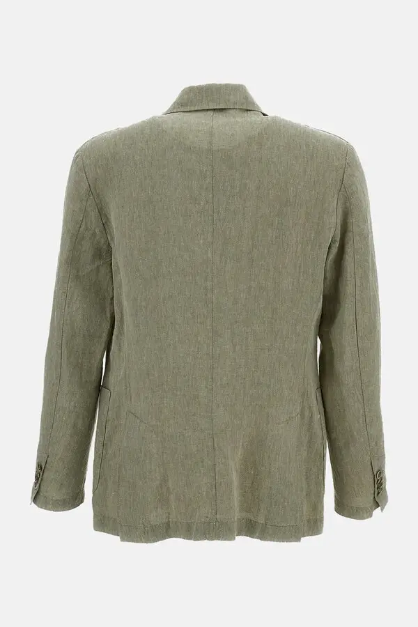 Barena Venezia Siroco Linen Jacket - Green