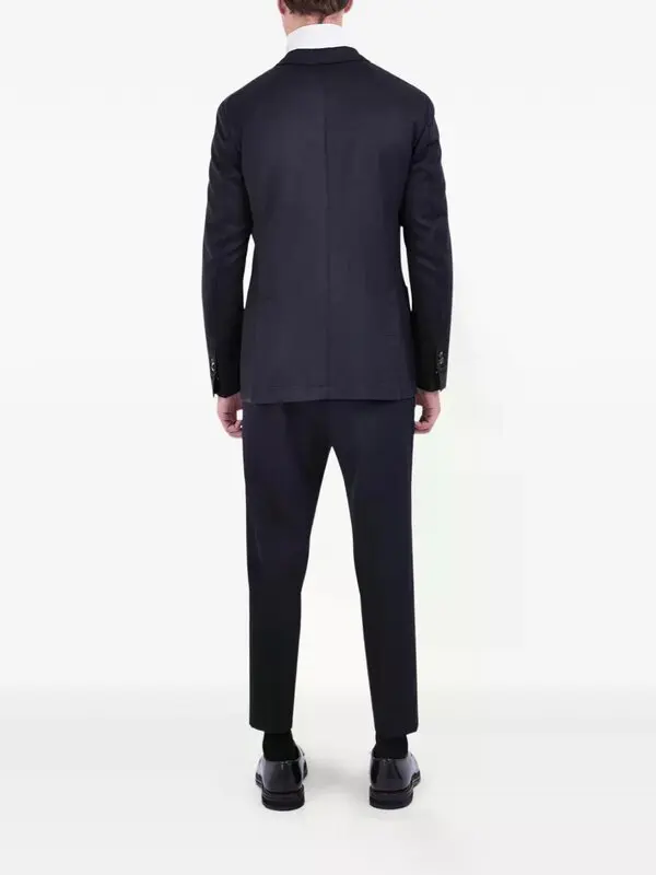 DELL'OGLIO Single-breasted Blazer - Black