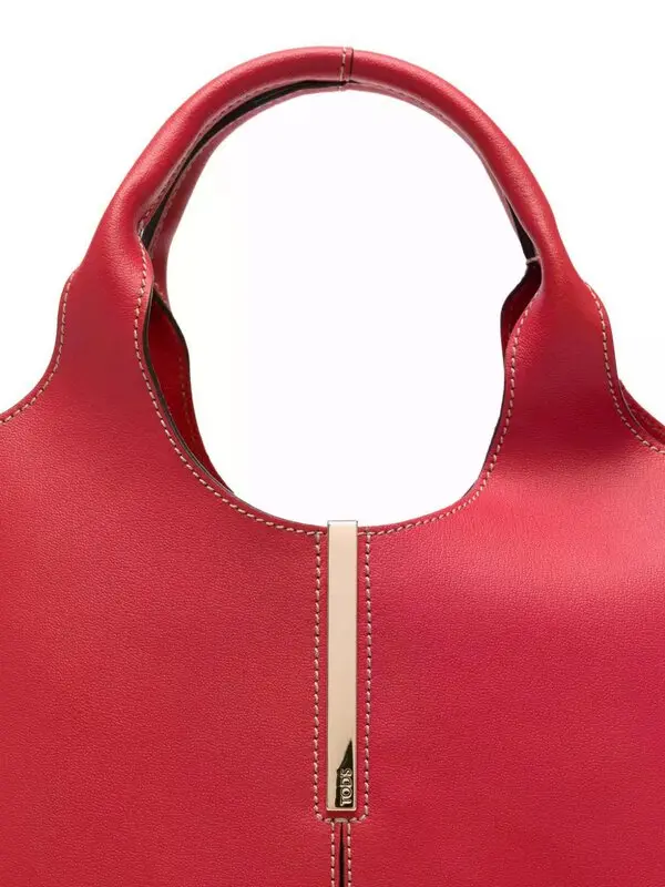 TOD'S Mini Handle Tote Bag - Red
