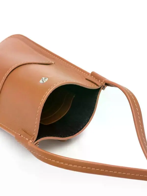 Kiton Leather Cross Body Bag