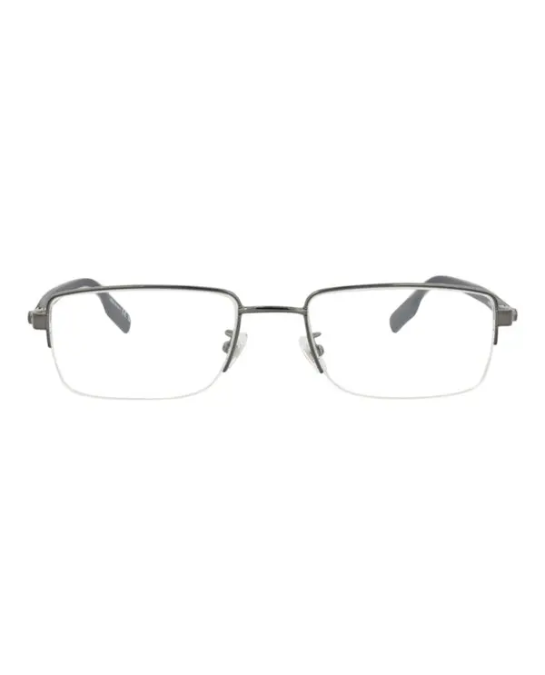 Montblanc Squareframe Metal Optical Frames - Ruthenium Grey Transparent (mb0188o/30011381/003)