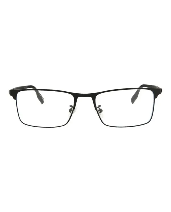 Montblanc Squareframe Metal Optical Frames - Black Black Transparent (mb0187o/30011400/001)