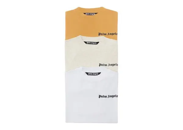 Palm Angels Nude Shades Tripack Classic T-shirt - Multicolor