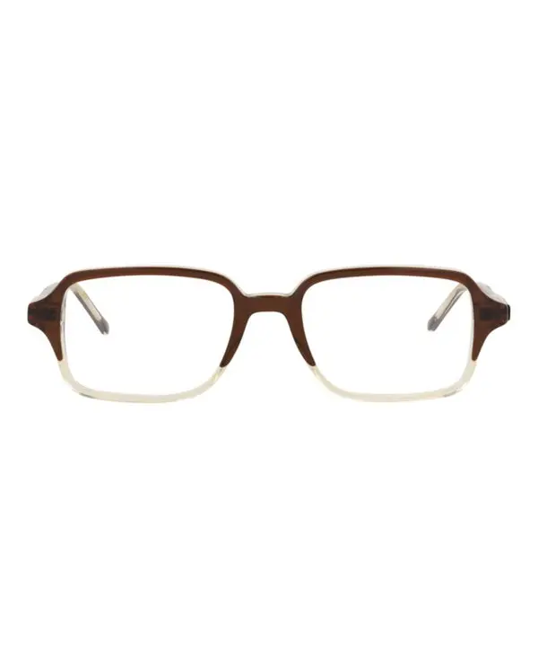Gucci Acetate Square Frame Optical Eyeglasses - Brown Brown Transparent (gg1211o/30013459/003)