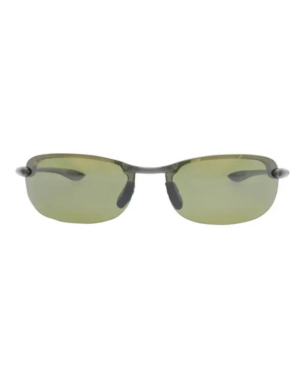 Maui Jim Round Frame Sunglasses - Grey Grey Green (ht405/11)