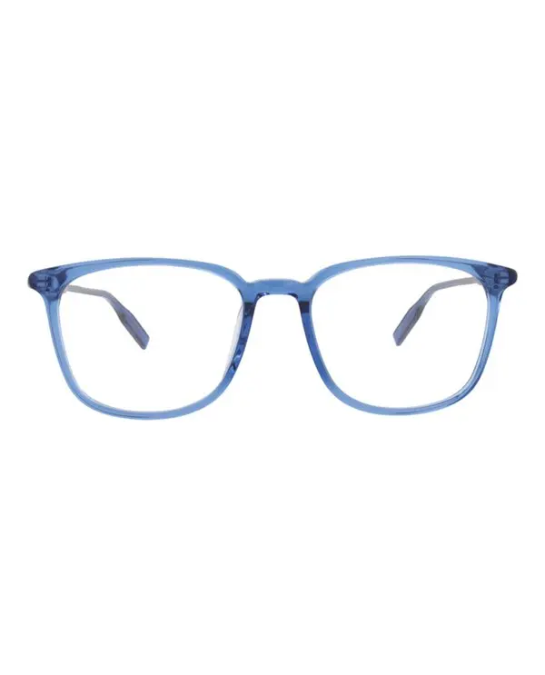 Montblanc Squareframe Acetate Optical Frames - Blue Blue Transparent (mb0089ok/30008633/007)