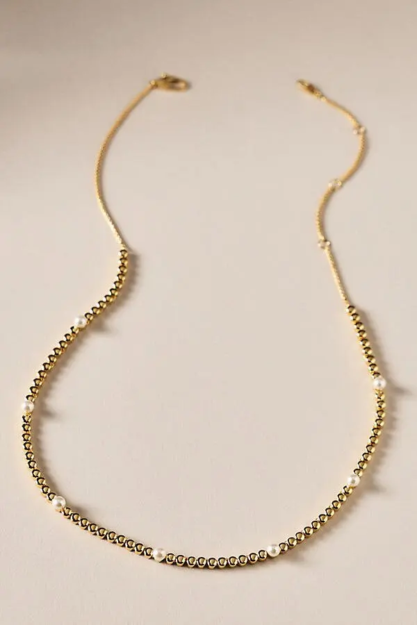 Nadri Esme Freshwater Pearl Necklace