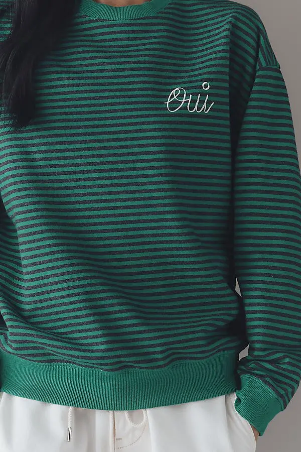 Clare V. Oui Oversized Pullover Sweater
