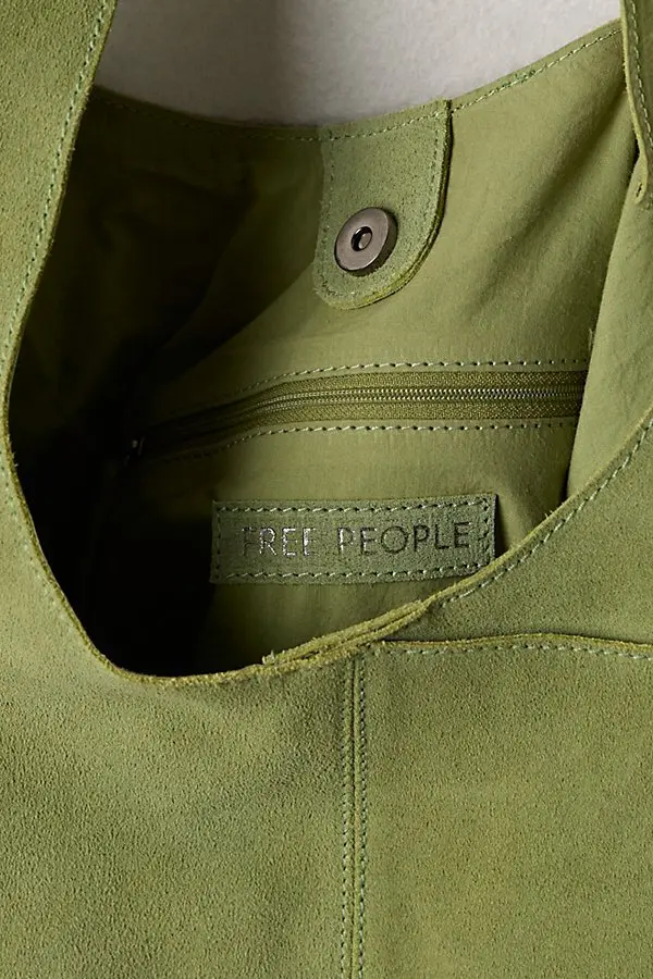 Free People Rori Suede Tote Bag With Stud Detailing