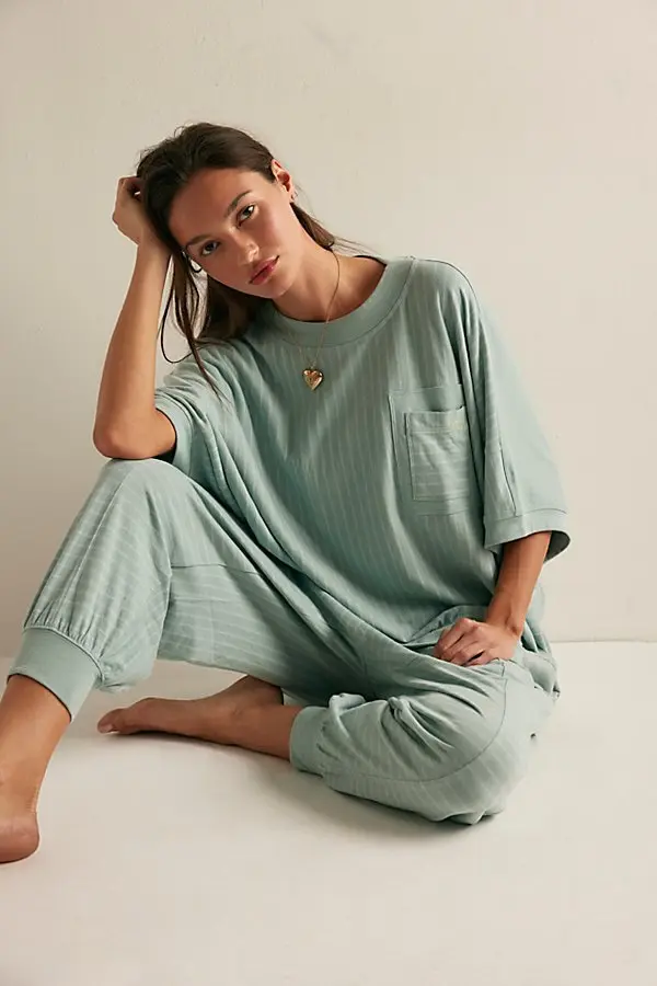 Free People Sunday Mood Pullover - April Mist