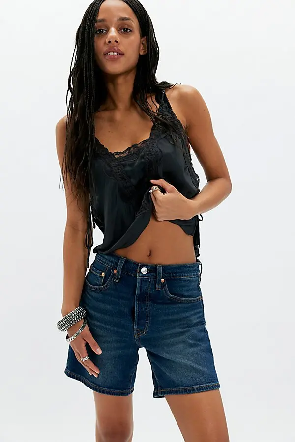 LEVI'S 501 Mid-thigh Denim Shorts - Quit Shift