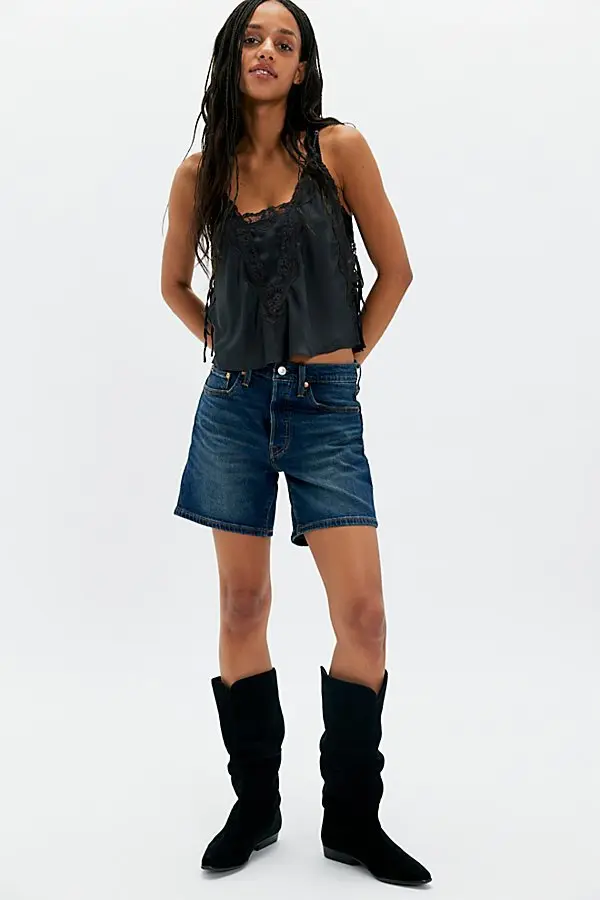 LEVI'S 501 Mid-thigh Denim Shorts - Quit Shift