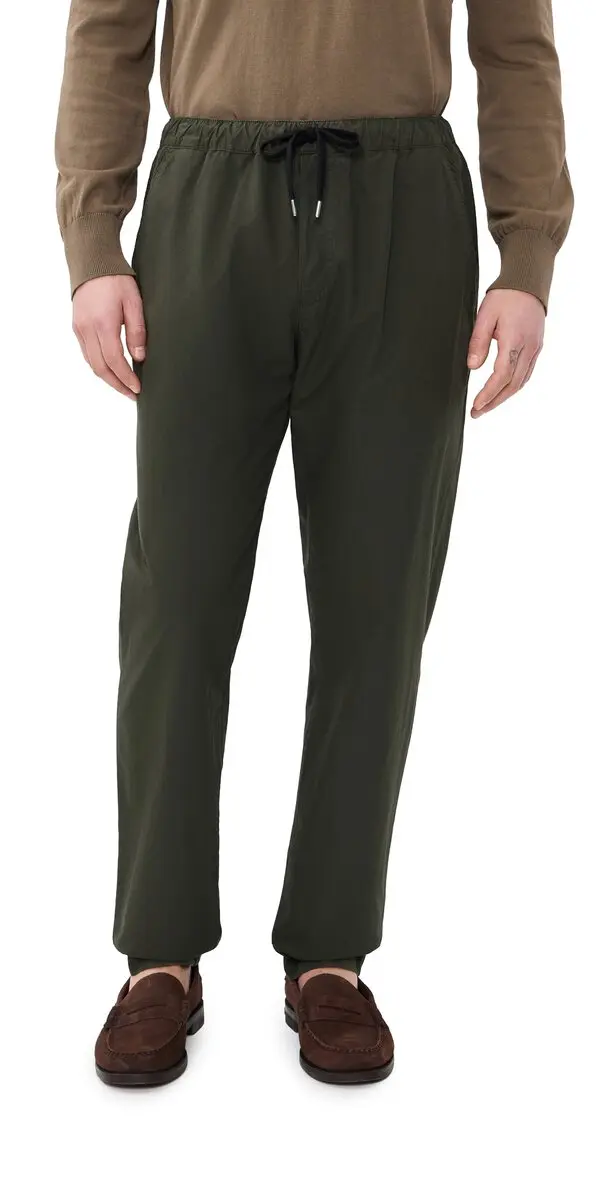 Missoni Zigzag Panel Cotton Trousers - Peat