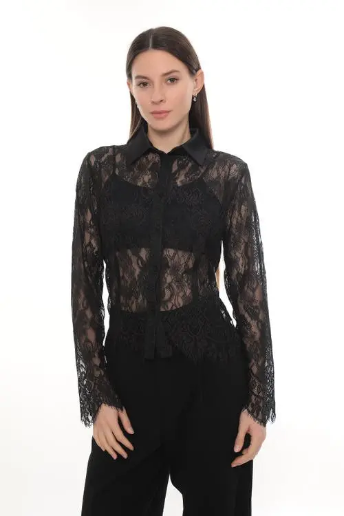 MONLICIA Lina High Waisted Pleated Shorts - Black