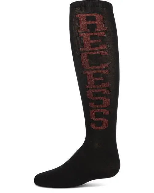 MEMOI Lurex Recess Knee High Socks