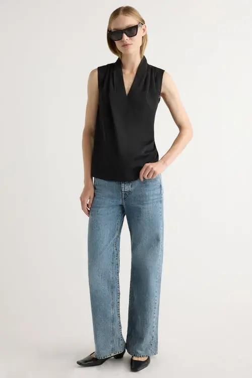 Modern Citizen Jae V-neck Sleeveless Blouse
