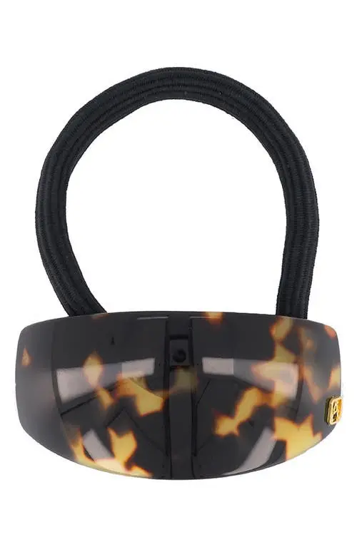 Alexandre De Paris Pont-marie Acetate Ponytail Holder - Tortoise