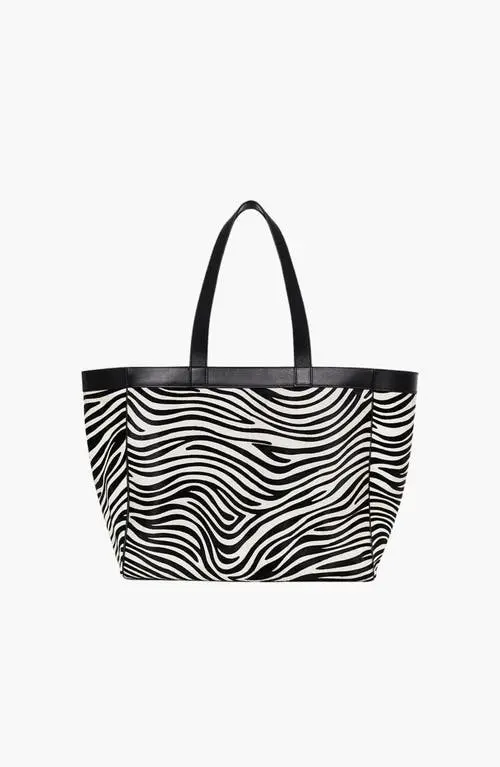 ANINE BING Rio Medium Tote - Zebra