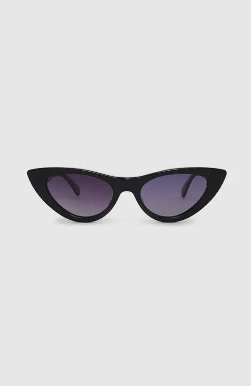 ANINE BING Marsais Cat-eye Sunglasses - Black