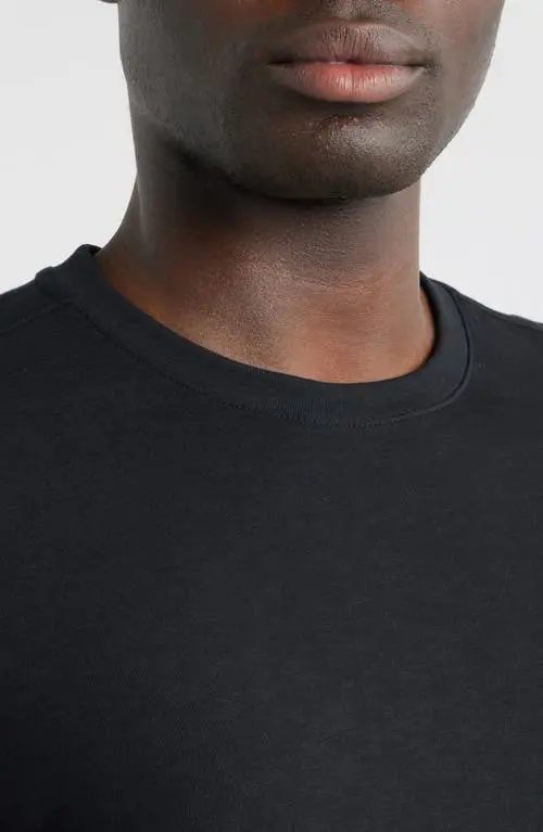 Robert Barakett Brightwood Slub Cotton T-shirt - Black
