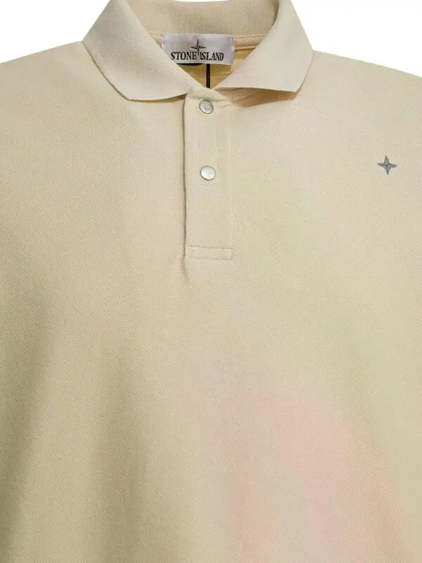 Stone Island Button-fastening Polo Shirt - Neutrals