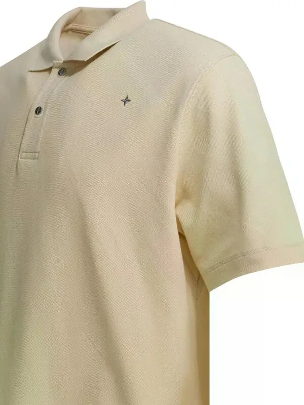 Stone Island Button-fastening Polo Shirt - Neutrals