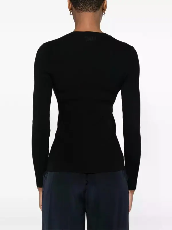 P.a.r.o.s.h Ribbed Knit Cardigan